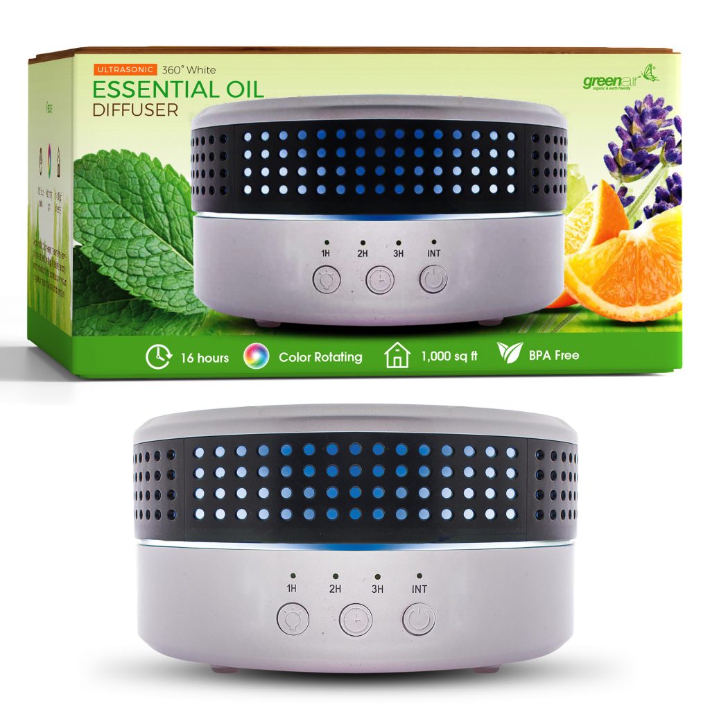 360° Essential Oil Diffuser - New Green Air Inc.