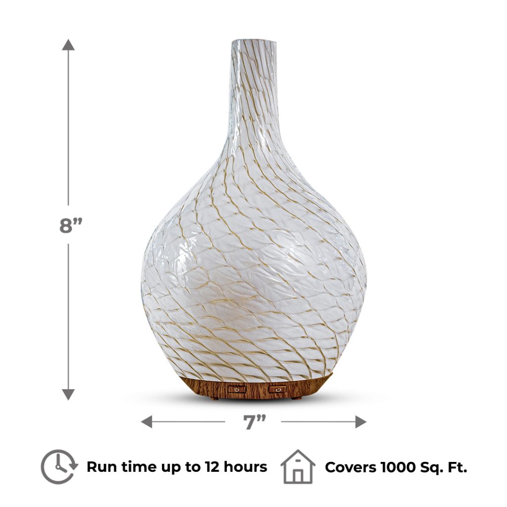 Maui handcrafted glass aromatherapy and fragrance diffuser - New Green ...