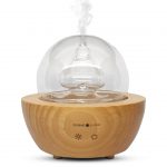 Fountain diffuser is crafted from hand blown glass and sustainably ...