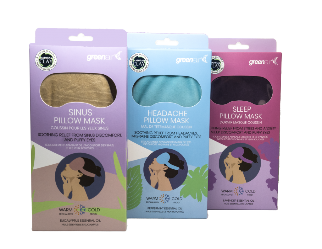 Sleep Weighted Eye Pillow - New Green Air Inc.