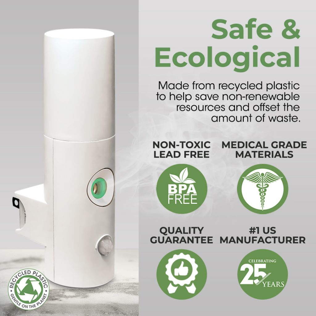 COOL MIST: A waterless aromatherapy and fragrance plug-in diffuser ...